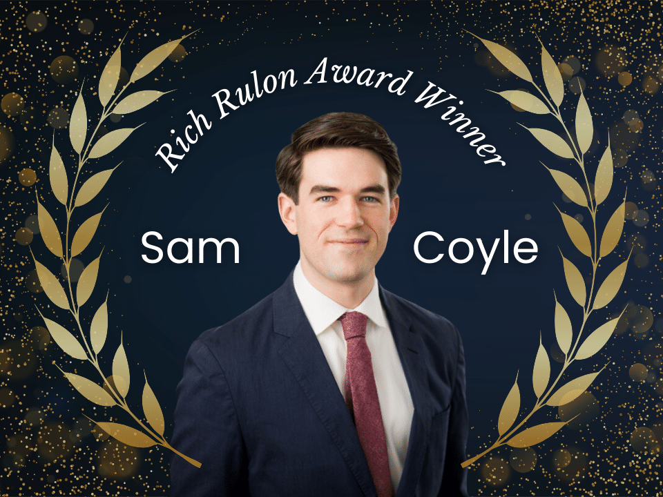 Sam Coyle Honored with the Rich Rulon Award - Klasko Immigration Law ...